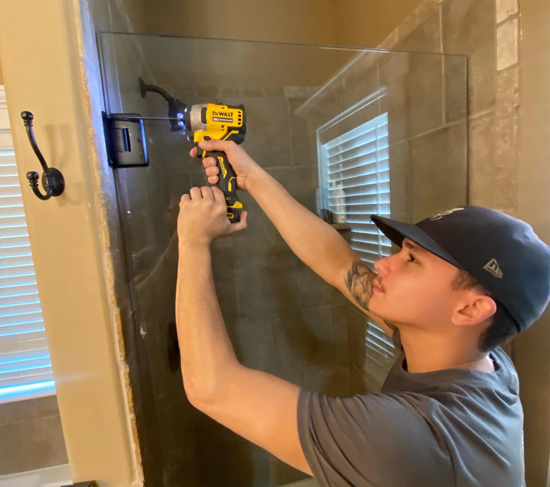 What Do You Do With a Damaged Glass Shower Door? - Griffin Glass Company